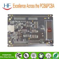 China 1.6mm Black Circiut Board Assembly For Industry Control Multi Application Pcba Smt Service for sale
