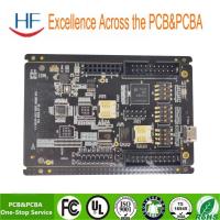 China 1.6mm Black Circiut Board Assembly For Industry Control Multi Application Pcba Smt Service for sale