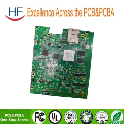 China PCBA Printed Circuit Board Assembly 1.6mm Green High TG Reflow and Hand Soldering for sale