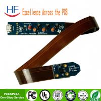 China Flex And Rigid PCB Printed Circuit Board PCBA Yellow Black Double Side Single Side Connecter Soldering for sale