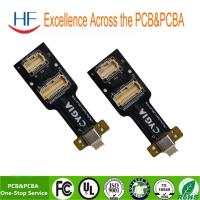 China Flex And Rigid PCB Printed Circuit Board PCBA Yellow Black Double Side Single Side Connecter Soldering for sale