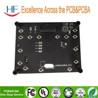China Black Solder Mask 2 Layer PCB for Communication Education System Manual Soldering for sale