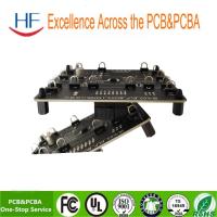 China Black Solder Mask 2 Layer PCB for Communication Education System Manual Soldering for sale
