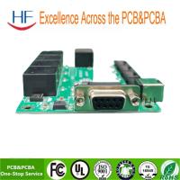 China 4 Layer FR4 PCB Assembly Green Solder Mask 1oz Copper 1.6mm PCBA for Industrial Control for sale