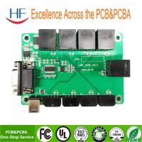 China 4 Layer FR4 PCB Assembly Green Solder Mask 1oz Copper 1.6mm PCBA for Industrial Control for sale