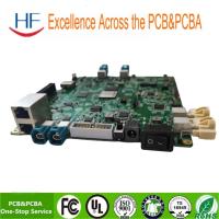 China 4 Layer 1.6mm Electronic PCB Assembly Green Solder Mask AOI X Ray Test PCBA Network Devices for sale