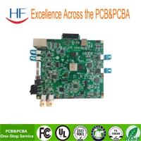 China 4 Layer 1.6mm Electronic PCB Assembly Green Solder Mask AOI X Ray Test PCBA Network Devices for sale