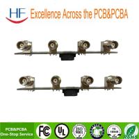 China 4-Layer FR4 PCB Assembly Black Solder Mask HASL Surface Finish PCBA for Online Laboratory for sale