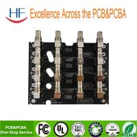 China 4-Layer FR4 PCB Assembly Black Solder Mask HASL Surface Finish PCBA for Online Laboratory for sale