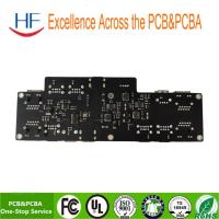China Customized Black Solder Mask PCB Assembly With 1.6mm Board And 1oz Copper PCBA For Online Lab Platform for sale