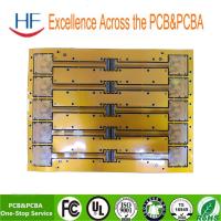 China 4 Layer FPC Circuit Board PCB PCBA Assembly Yellow Solder Mask 0.35mm Thickness for sale