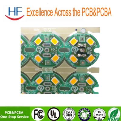China 1 Layer 22F LED PCB Board Assembly Professional Lighting PCB 1.6mm Thickness for sale
