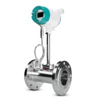 China Vortex Flow Meter Price Compress air Nitrogen Saturated Overheat Steam Flowmeter Gas Flow Meter for sale