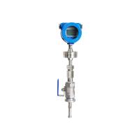 China 4-20mA/Pulse/RS485 Common Steady-state Gas Insertion Connection Flowmeters Thermal Gas Mass Flow Meter for sale