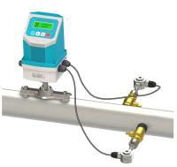 China Digital Ultrasonic Liquid Flowmeters Pipe Type Ultrasonic Flow Meter for Water for sale