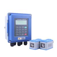China Best Price RS485 Clamp Type Wall Mounted Ultrasonic Flow Meter for sale