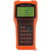 China Clamp-On Handheld Ultrasonic Sensor Water Sewage Flow Meter Liquid Ultrasonic Flowmeter for sale
