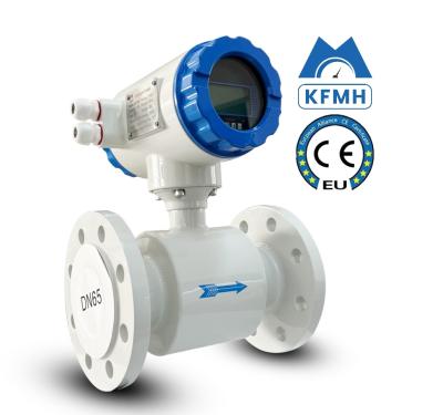 China DN80 Electromagnetic Flowmeter Converter Medidores De Flujo De Water Meter Flow Meters for sale