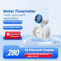 China 2inch Electromagnetic Flow Meter With 24VDC Modbus for Irrigation Solid Flowmeter for sale