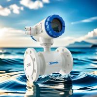 China 2inch Electromagnetic Flow Meter With 24VDC Modbus for Irrigation Solid Flowmeter for sale