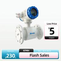 China DN100 Fresh Water Flow Meter IP68 Caudalimetro Agua Chemical Electromagnetic Flowmeter for sale