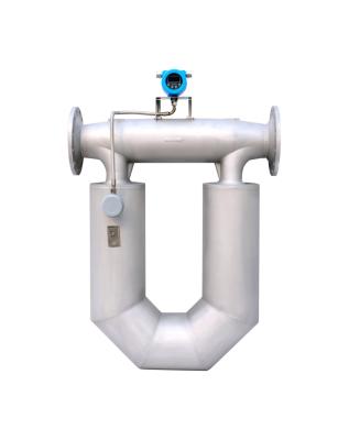 China Medidor De Flujo Tipo Coriolis Glp Cooling Oil Meter Coriolis Mass Flowmeter for sale