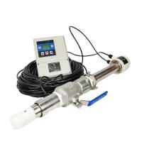 China Insertion Flow Meter Electromagnetic Flow Meter RS485 Plug in Water Flow Meter for sale