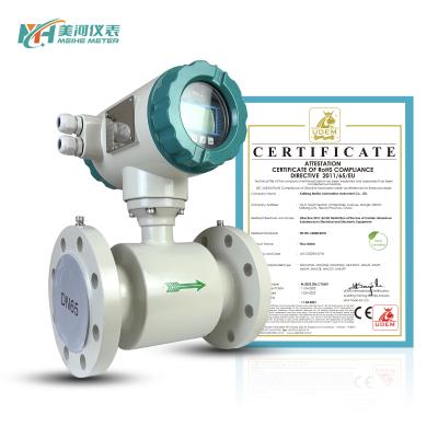 China Digital RS485 RS232 HART Alcohol Water Meter Flow Meters 6 Inch Flow Meter for Water for sale