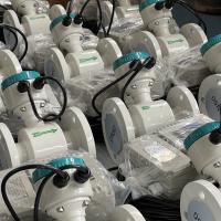 China High Accuracy Seawater Sanitary Milk Beer Liquid Electromagnetic Flow Meter for sale
