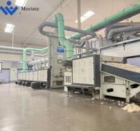China Garment waste recycling line for sale