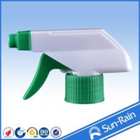 China 28/400 28/410 Plastic trigger sprayer with foam head white and green color for sale
