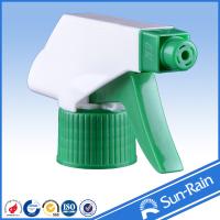 China 28/400 28/410 Plastic trigger sprayer with foam head white and green color for sale