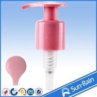 China No Spill Colorful plastic cream pump dispenser with 1.2cc output for sale