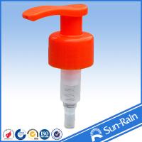 China 24mm 28mm Colorful plastic Lotion Dispenser Pump , liquid soap pump top for sale