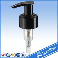 China Plastic black lotion pump parts for shampoo , hand sanitizer bottle for sale