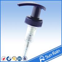 China 28/400 blue plastic soap dispenser  lotion pump for body lotion for sale
