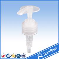 China Transparent plastic lotion pump for shampoo, hand sanitizer bottle for sale