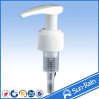China 24/410 plastic lotion pump for high viscosity liquid with different head for sale