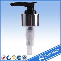 China Shampoo bottle lotion pump 24/410 with metal collar for sale
