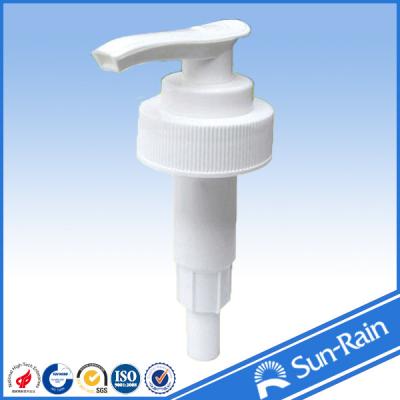 China Screw down lock plastic lotion pump 28/400 for sale