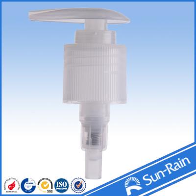 China Transparent 24/415 plastic lotion pump soap dispenser for hair care for sale