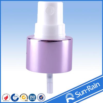 China pressure mist sprayers 24/410 colorful aluminium fine mist sprayer for sale