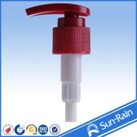 China 24/410 plastic lotion pump for liquid soap and shampoo bottles in multicolor for sale