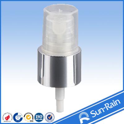 China Cosmetic aluminium Plastic Fine Mist Sprayer for bottle , atomizer for sale