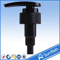 China 28/410 plastic lotion pump for liquid soap and shampoo bottles of ribbed lid for sale