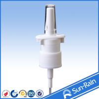 China Non spill Fine mist sprayer head aluminum pump spray Nasal pump 18/410 for sale