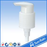 China 28/400 28/410 28/415 non spill plastic lotion pump of ribbed lid for sale