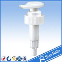 China Special head 28/400 28/415 non spill plastic lotion pump of ribbed lid for bottles for sale