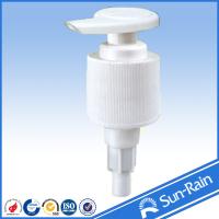 China Special head 28/400 28/415 non spill plastic lotion pump of ribbed lid for bottles for sale