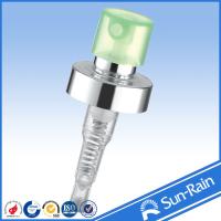 China Green Pink Silver metal and plastic spray pump for perfume bottle for sale